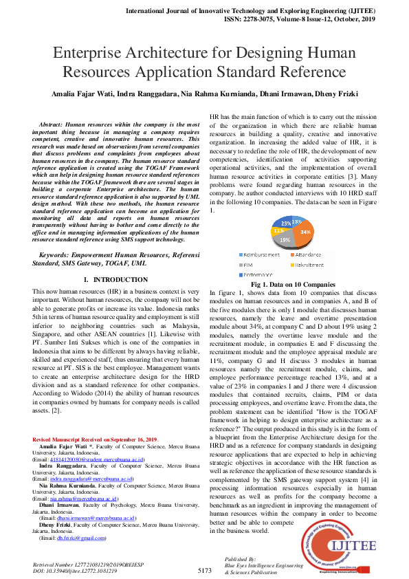 (PDF) Enterprise Architecture for Designing Human Resources Application ...