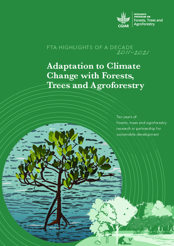 (PDF) Adaptation to Climate Change with Forests, Trees and Agroforestry ...