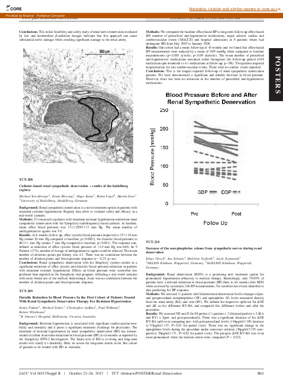 (PDF) TCT-210 Decrease of the norepinephrine release from sympathetic ...