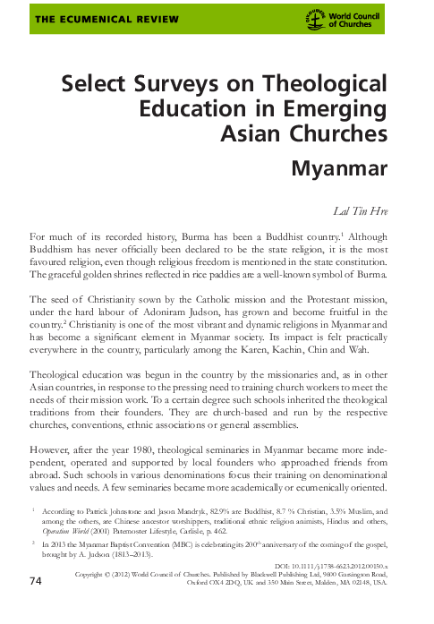 (PDF) Myanmar