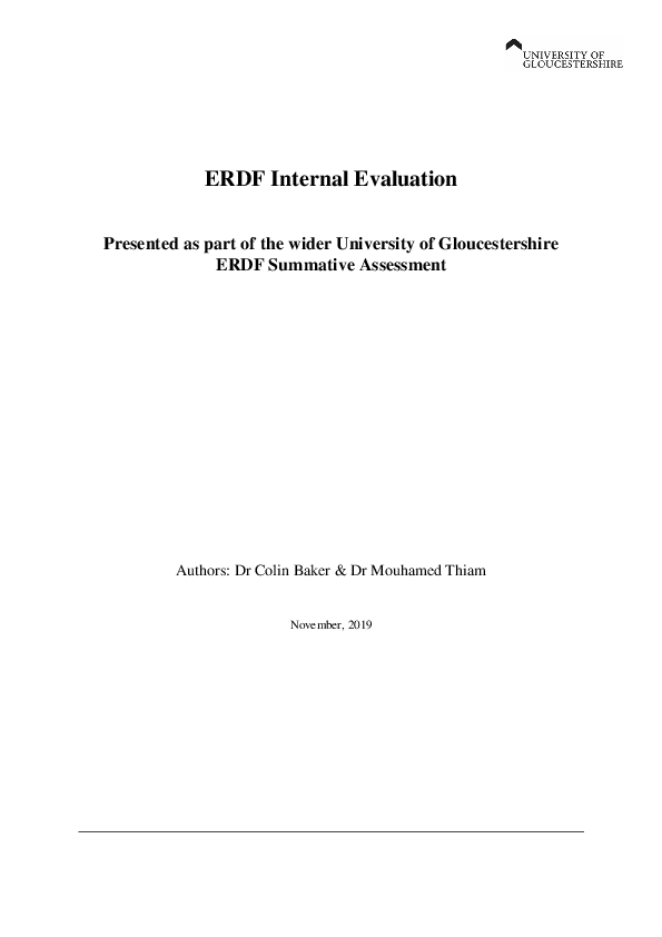 (PDF) ERDF Internal Evaluation