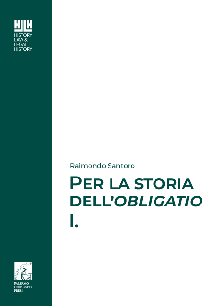 (PDF) Raimondo Santoro, Per la storia dell obligatio I, [HLLH 1]