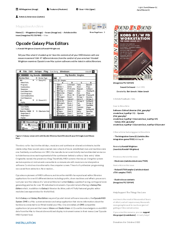 (PDF) Opcode Galaxy Plus Editors (SOS Oct 1991)