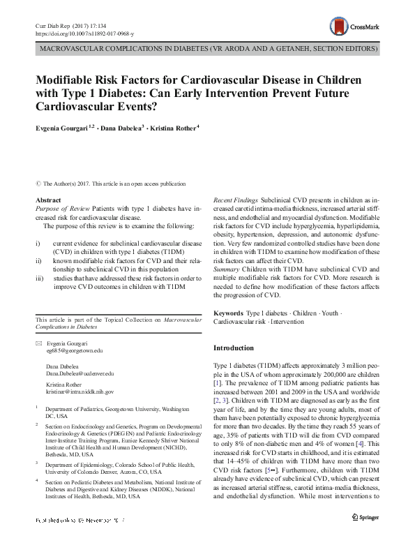 (PDF) Modifiable Risk Factors for Cardiovascular Disease in CKD Patients