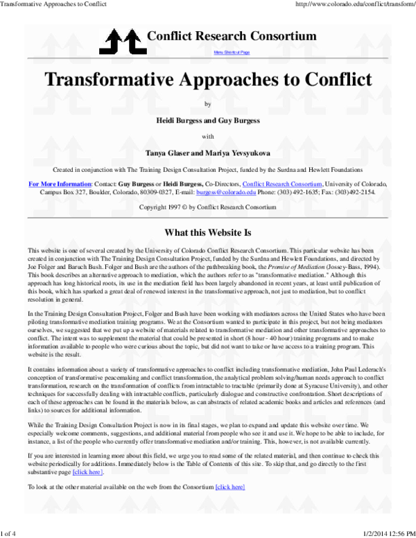 (PDF) Main Consortium Web Site Introduction Transformative Approaches ...
