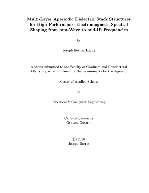 (PDF) Multi-Layer Aperiodic Dielectric Stack Structures for High ...