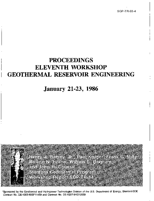 (PDF) Injectivity and Productivity Estimation in Multiple Feed ...