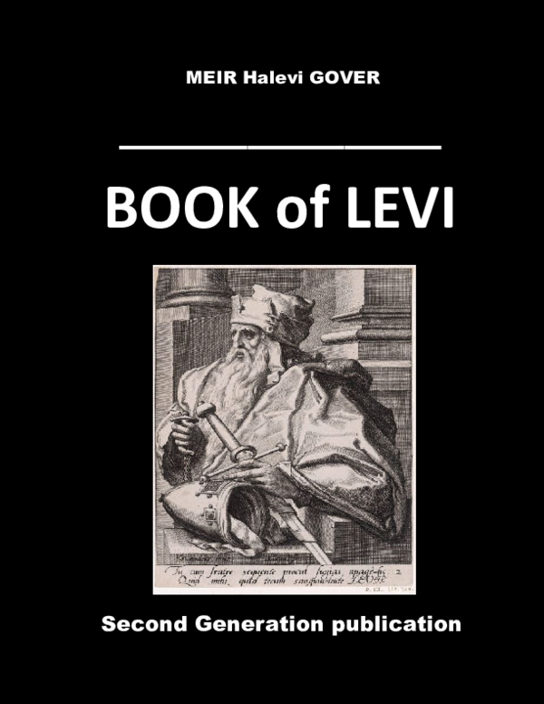 (PDF) BOOK of LEVI (4th edition) by MEIR Halevi GOVER