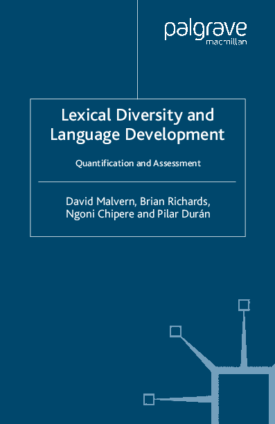 (PDF) Lexical Diversity and Language Development