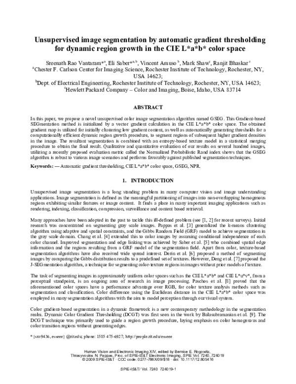 (PDF) Unsupervised image segmentation by automatic gradient thresholding for dynamic region ...