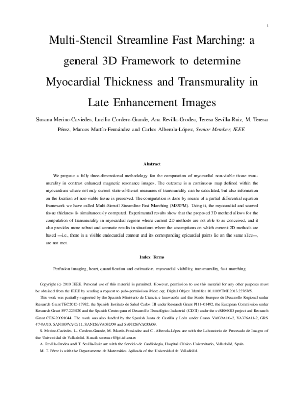 (PDF) Multi-Stencil Streamline Fast Marching: A General 3-D Framework ...