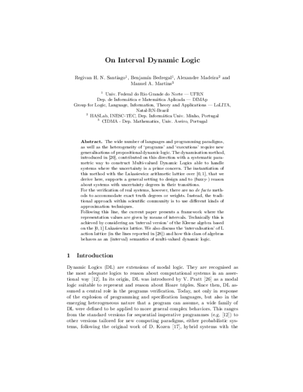 (PDF) On Interval Dynamic Logic