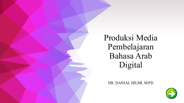 (PPT) Produksi media pembelajaran Bahasa Arab digital