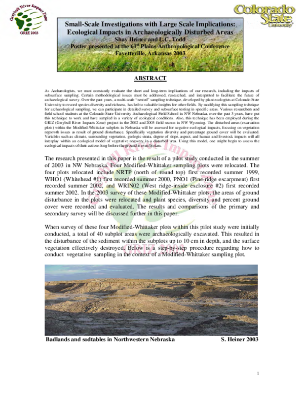 (PDF) 1 Small-Scale Investigations with Large-Scale Implications ...