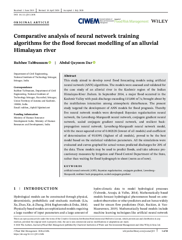 Pdf Comparative Analysis Of Neural Network Training Algorithms For