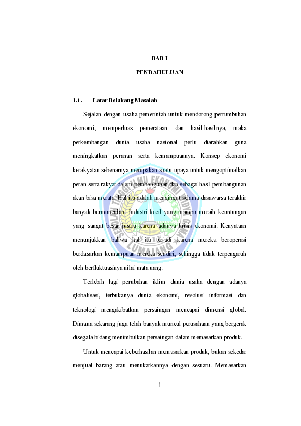 (PDF) Analisis Strategi Pemasaran Yang Tepat Guna Meningkatkan ...