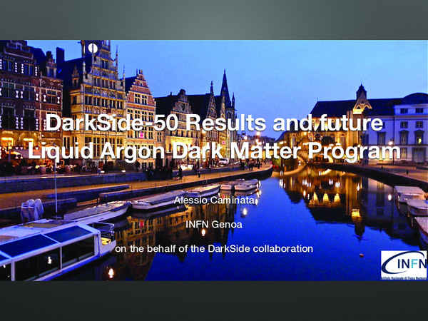 (PDF) DarkSide-50 Results and the Future Liquid Argon Dark Matter Program