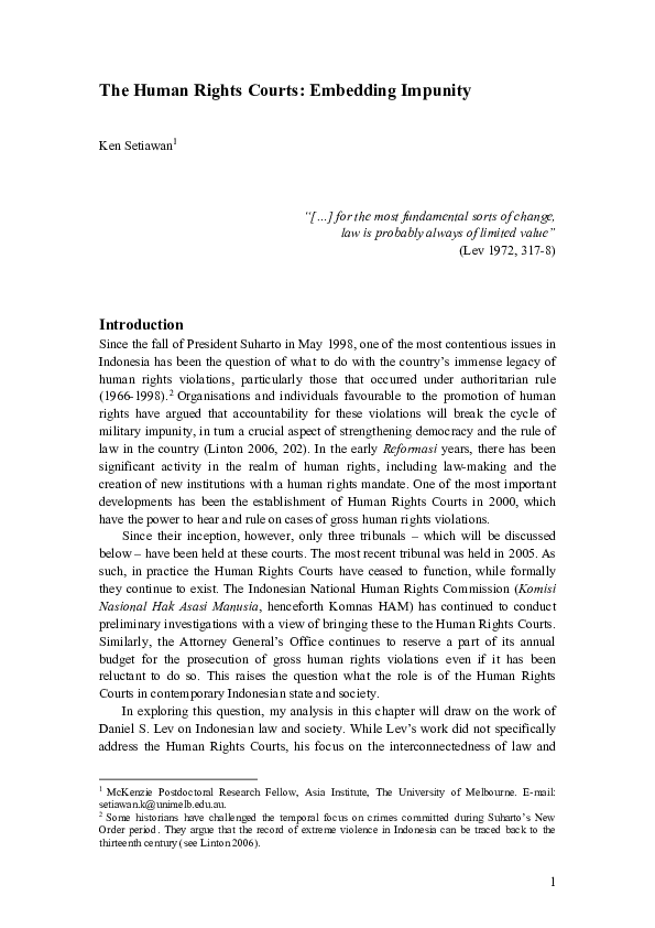 (PDF) The Human Rights Courts