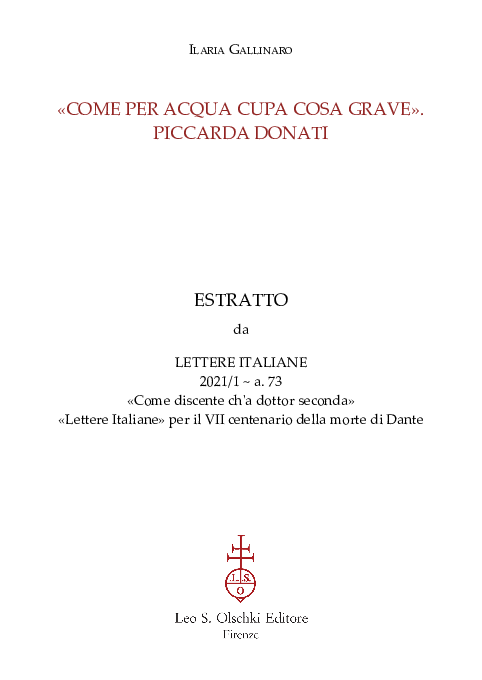 (PDF) Piccarda donati