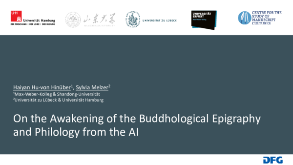 (PDF) (2022/3a) On the Awakening of the Buddhological Epigraphy and ...