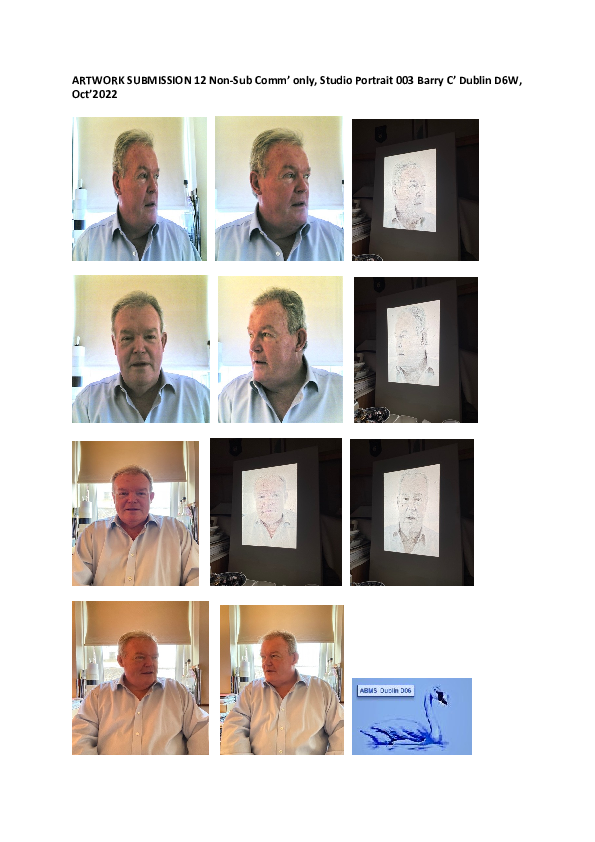 (DOC) ARTWORK SUBMISSION 12 Non-Sub Commission only, Studio Portrait in ...