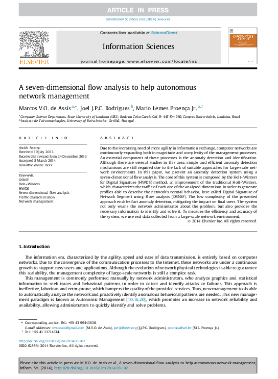 (PDF) A seven-dimensional flow analysis to help autonomous network ...