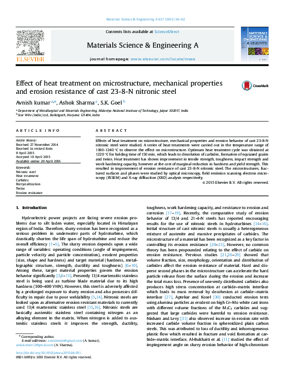 (PDF) Effect of heat-treatment on microstructure, mechanical and tribological properties of Mg ...