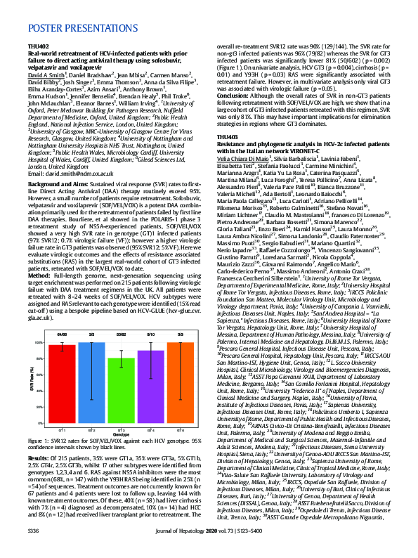 (PDF) Resistance and phylogenetic analysis in HCV-2c infected patients ...