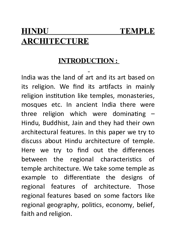(DOC) TEMPLE ARCHITECTURE (1)