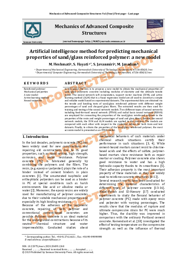 (PDF) Mechanics of Advanced Composite Structures