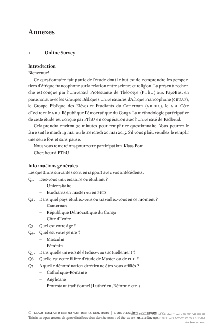 (PDF) Annexes