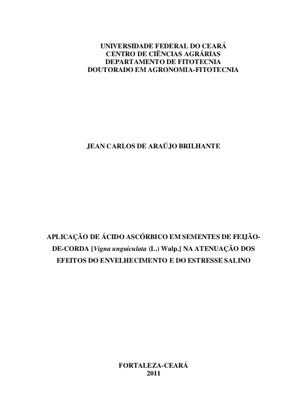 (PDF) Aplicação de ácido ascórbico em sementes de feijão-de-corda ...