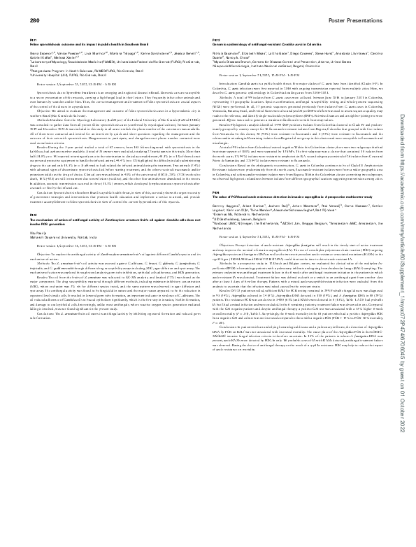 (PDF) P474 The value of PCR-based azole resistance detection in ...