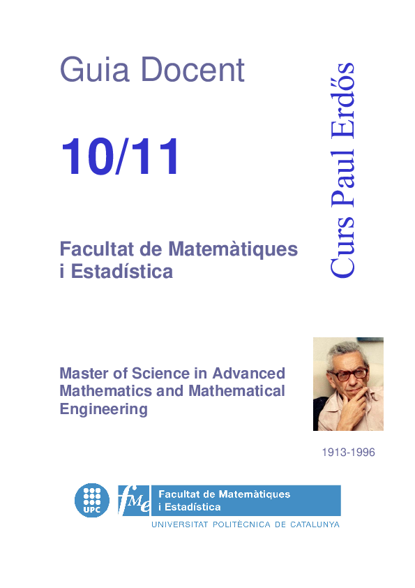 (PDF) Master of Science in Advanced Mathematics and Mathematical ...