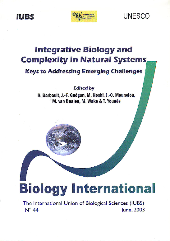 (PDF) Integrative biology and complexity of natural systems