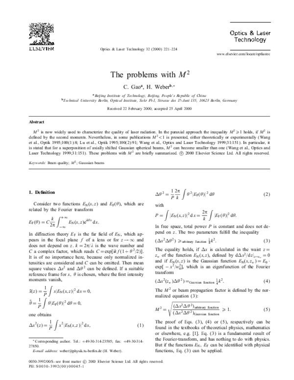 (PDF) The problems with M2