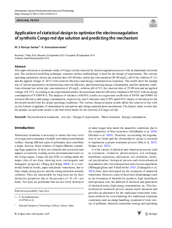 (PDF) Application of statistical design to optimize the preparation of ZnO nanoparticles via ...