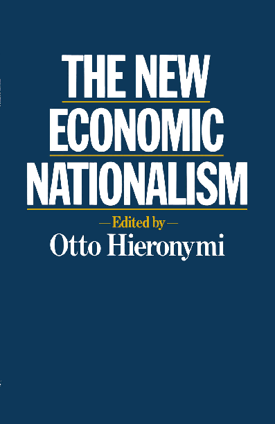 (PDF) The New Economic Nationalism