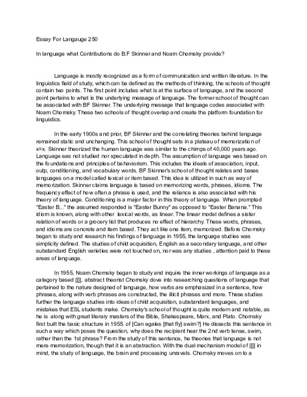 (PDF) Essay For Langauge 250 In language what Contributions do B.F ...