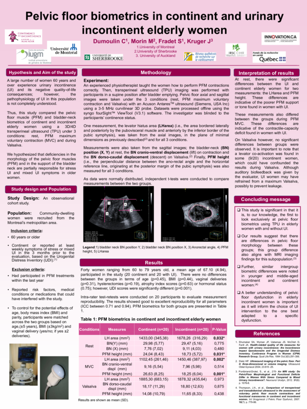 (PDF) Pelvic floor biometrics in continent and urinary incontinent ...