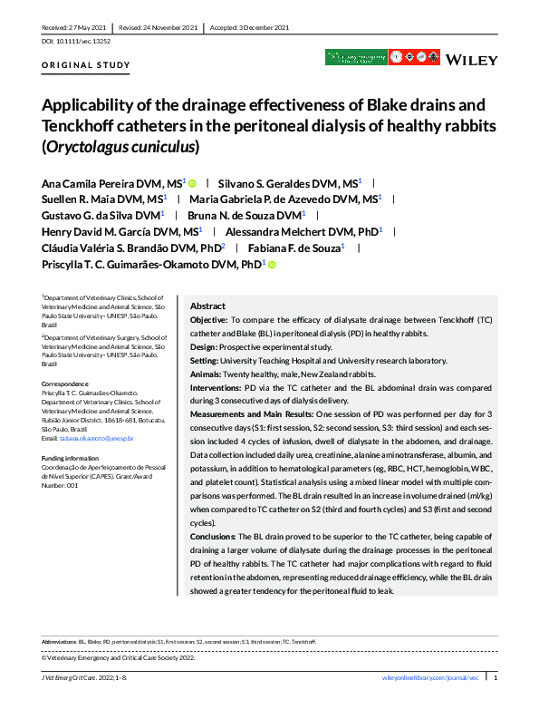 (PDF) Applicability of the drainage effectiveness of Blake drains and ...