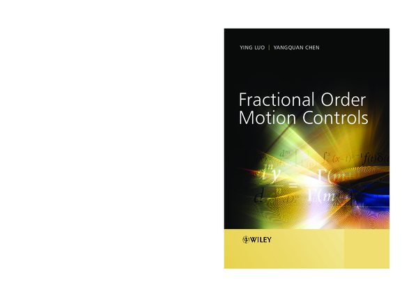 (PDF) Fractional Order Motion Controls