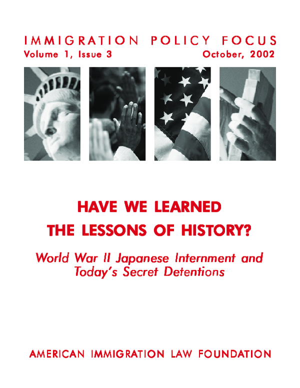 (PDF) Have We Learned the Lessons of History?: World War II Japanese ...