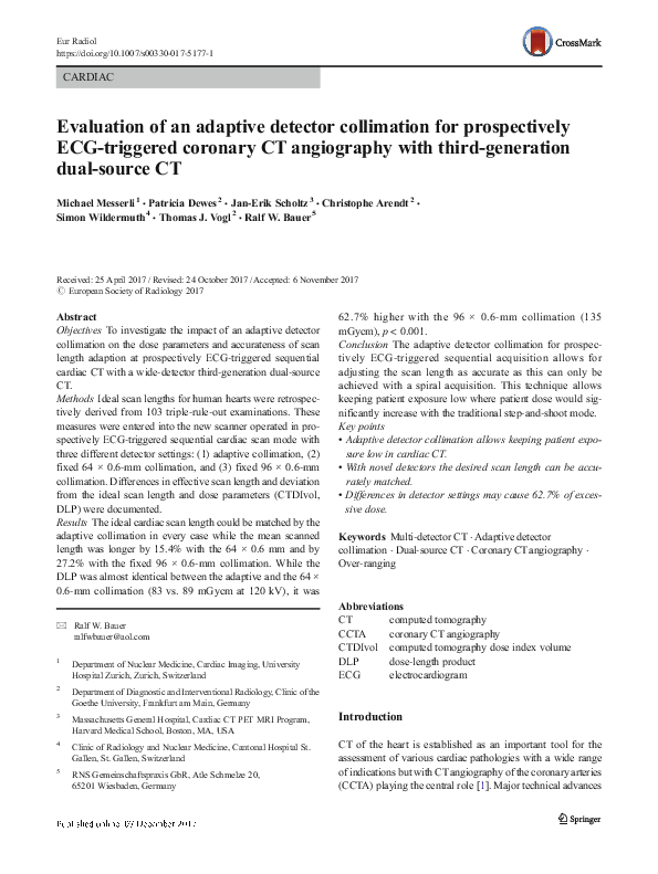 (PDF) Evaluation of an adaptive detector collimation for prospectively ...