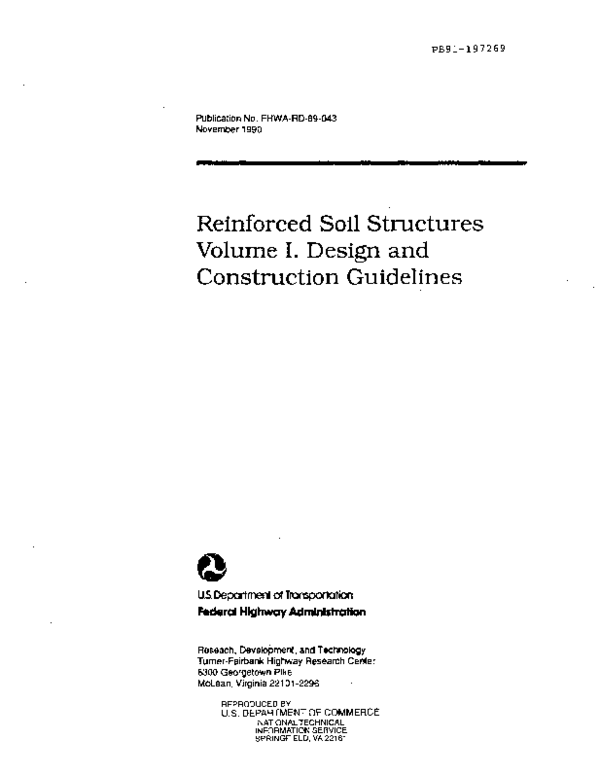 (PDF) Reinforced Soil Structures Volume I. Design and Construction ...