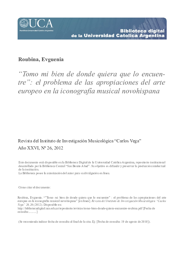 (PDF) Tomo mi bien de dondequiera que lo encuentre": el problema de las ...