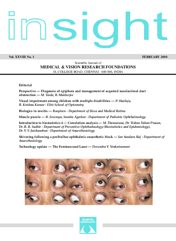 (PDF) Medical & Vision Research Foundations