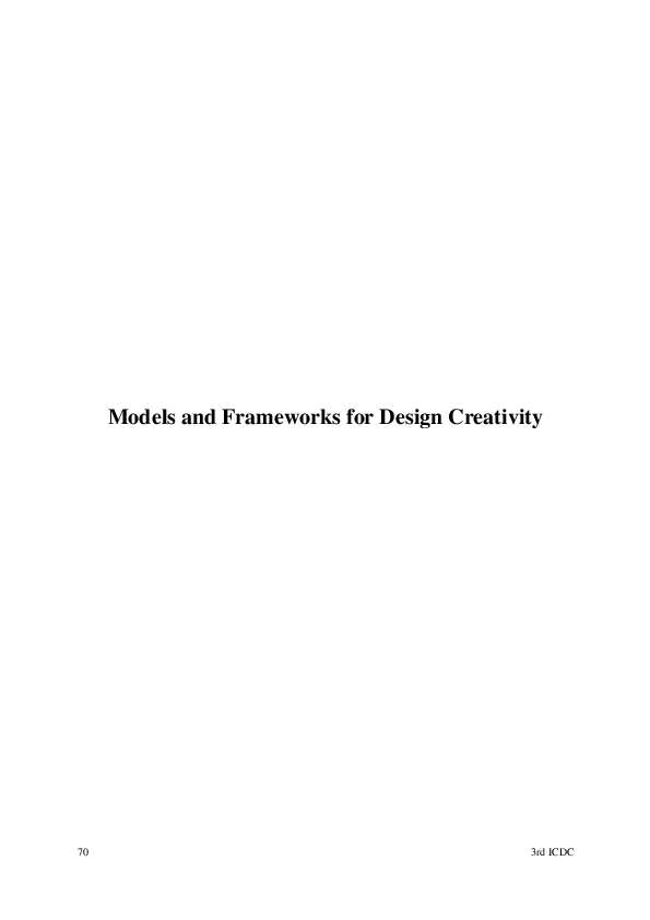(PDF) A Systemic Model of Creativity to Address Complexity in Design ...