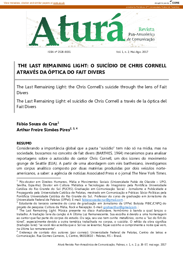 (PDF) The last remaining light