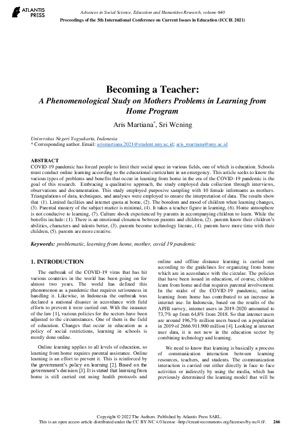 (PDF) Becoming a Teacher
